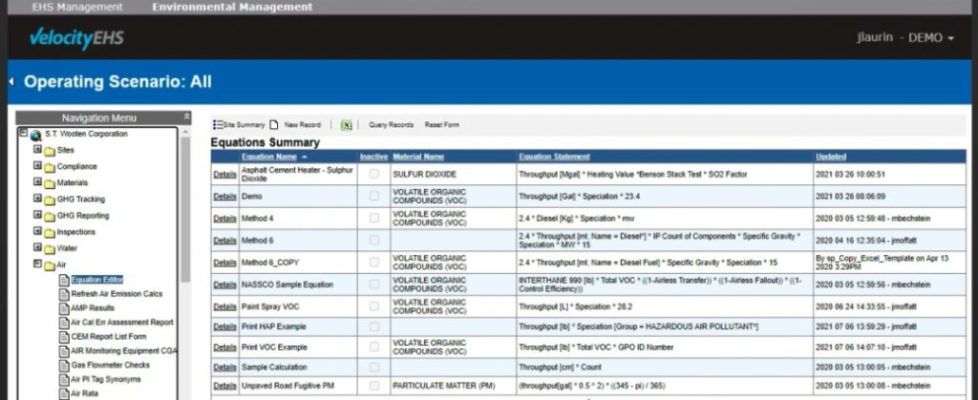 VelocityEHS Launches ESG Data Collection and Reporting Solution